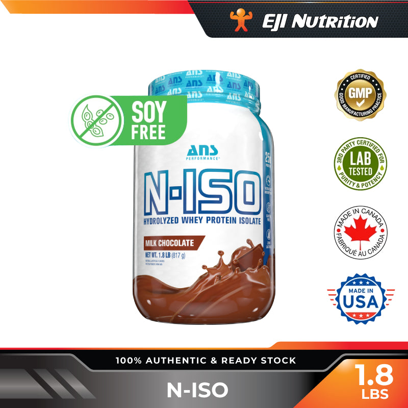 N-ISO Hydrolyzed Whey Protein Isolate, 1.8lbs – EJINutrition.com