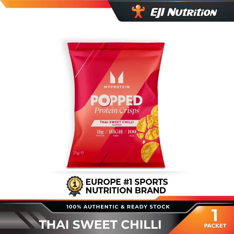 Popped Protein Crisps, 1 packet – EJINutrition.com